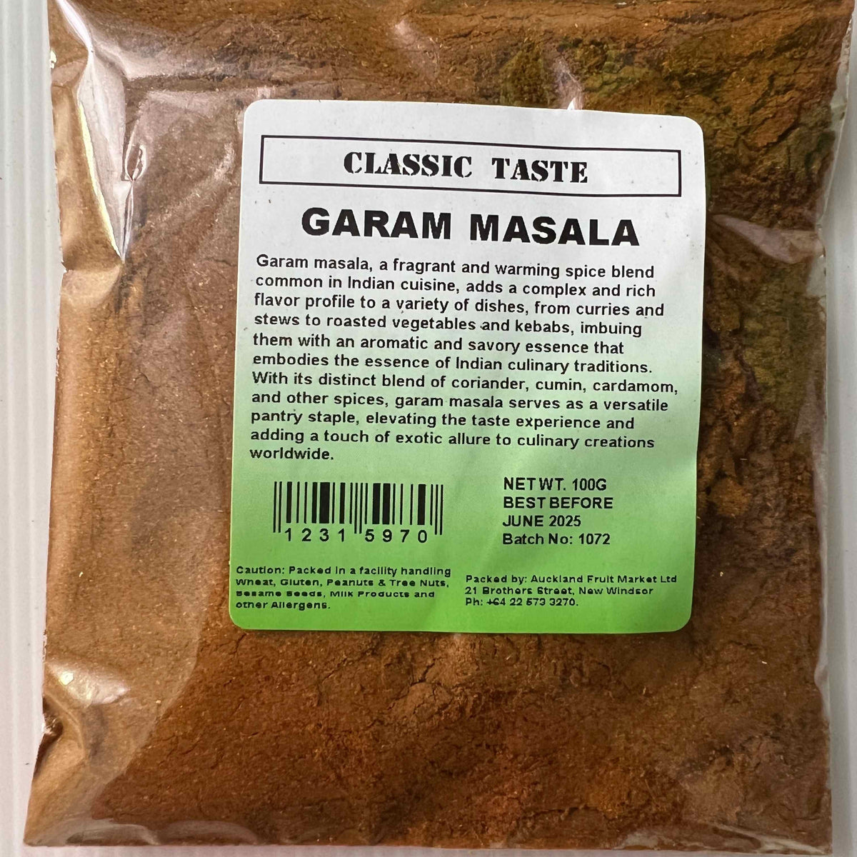Garam Masala 100g | Fruit World | Fruit World New Lynn