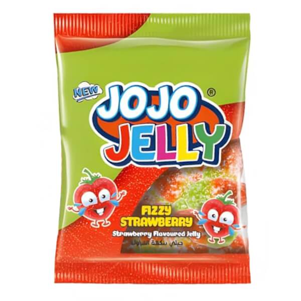 Candy Jo Jo Jelly Fizzy Strawberry – Fruit World | Fruit World Royal Oak